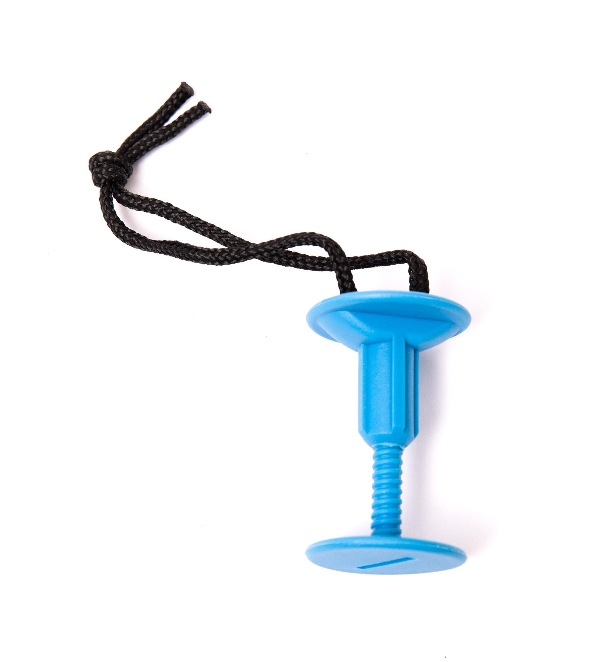 Bodyboard Leash Plugs with String